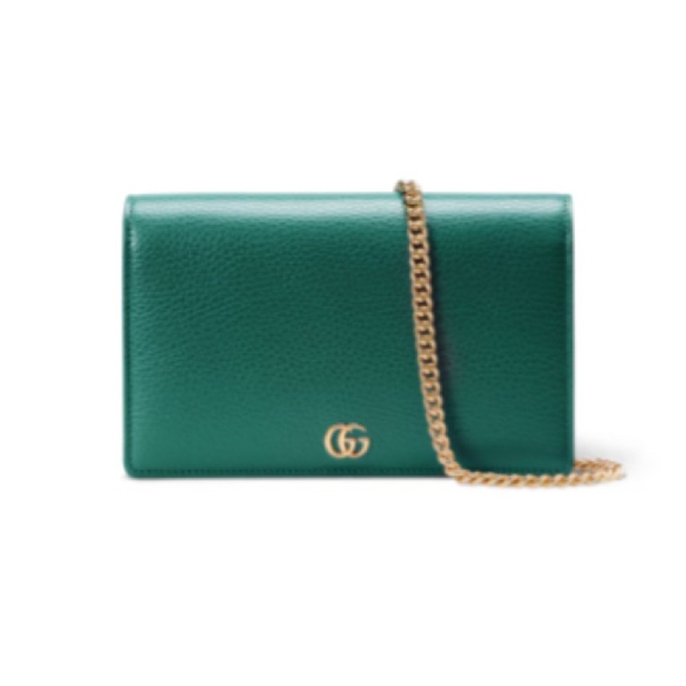 Gucci Gg Marmont Chain Bag - Gem
